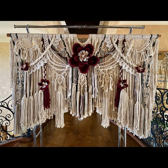 goda | Accents | Handmade Macrame Extra Large Detailed Wall Hanging ...